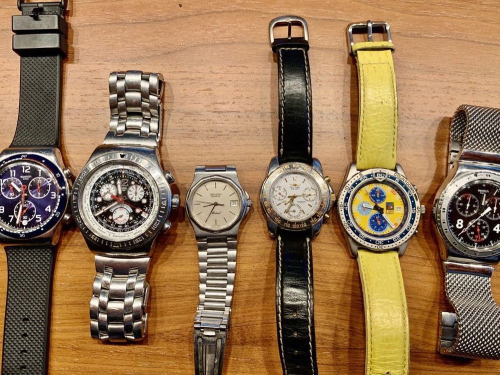 Uhren: Swatch-Zenith-Sector-Time Force (Gebraucht) in Dübendorf für CHF ...