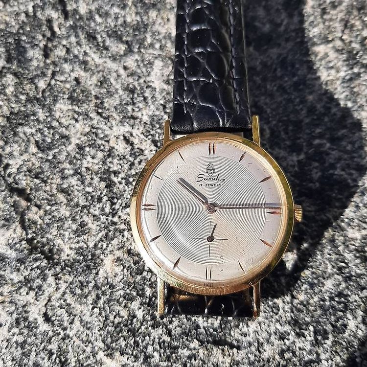 Gold Armbanduhr SANDOZ Swiss Made (Gebraucht) in Minusio für CHF 950 ...