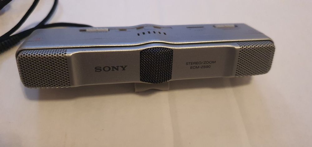 Sony ECM-ZS90 Stereo Zoom Electret Kondenser Mikrofon 3.5mm (Gebraucht ...
