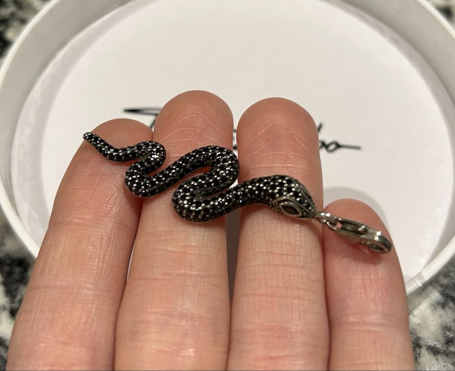 Thomas Sabo Schlange gross 🐍 mit schwarzem Zirkonia-Pavé 🖤 (Gebraucht ...