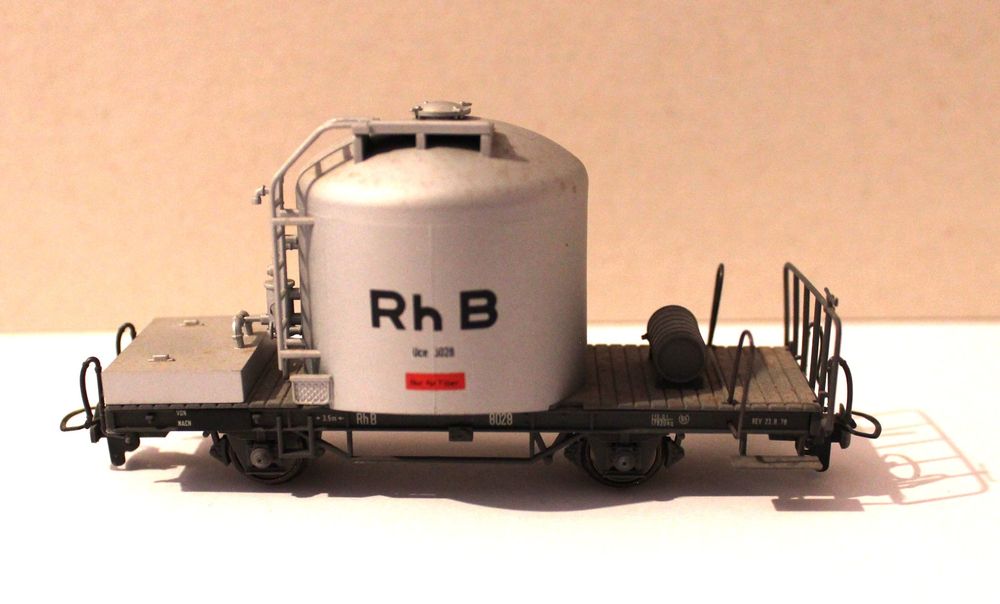 Bemo HOm, Wagon ciment RhB Uce (Gebraucht) in Cornaux NE für CHF 12 – mit Lieferung auf Ricardo ...