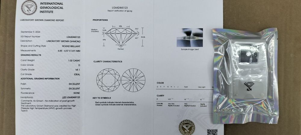 Diamant Labor mit IGI Zertifikat (Neu und originalverpackt) in Zürich ...