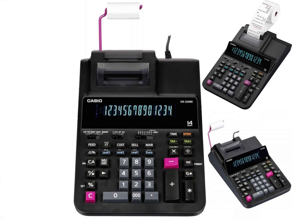 CASIO DR-320RE druckender Bürorechner (Neu und originalverpackt) in moosseedorf für CHF 45 – mit ...