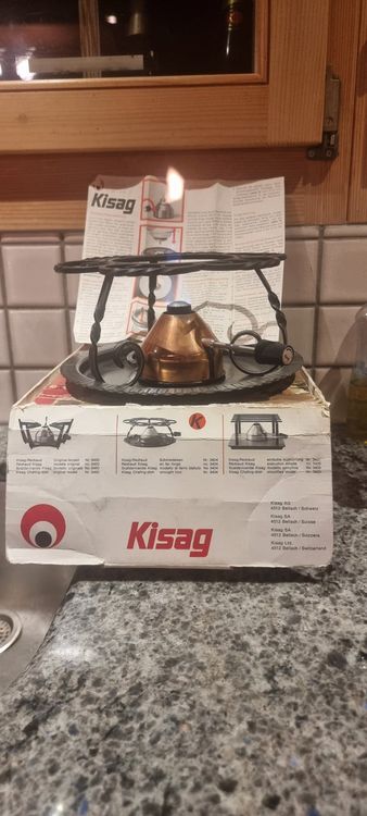 Kisag Rechaud mit Sicherheitsgasbrenner (Gebraucht) in Grossaffoltern für CHF 62 – mit Lieferung ...