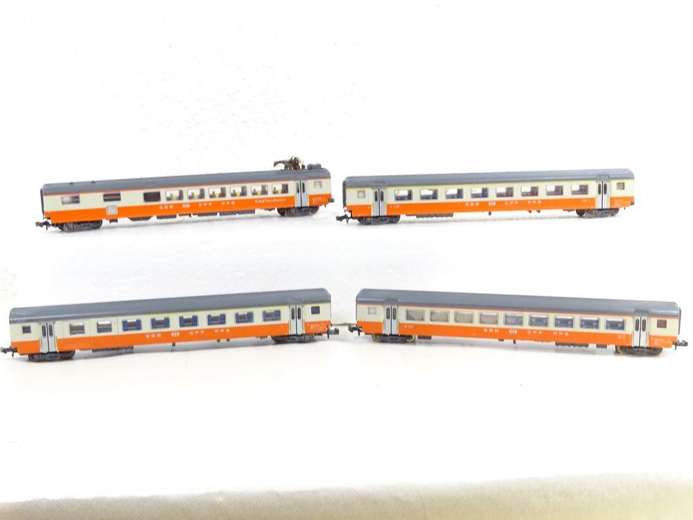 Minitrix Swiss Express, SBB/CFF Personenwagen Spur N (8) | Kaufen auf Ricardo