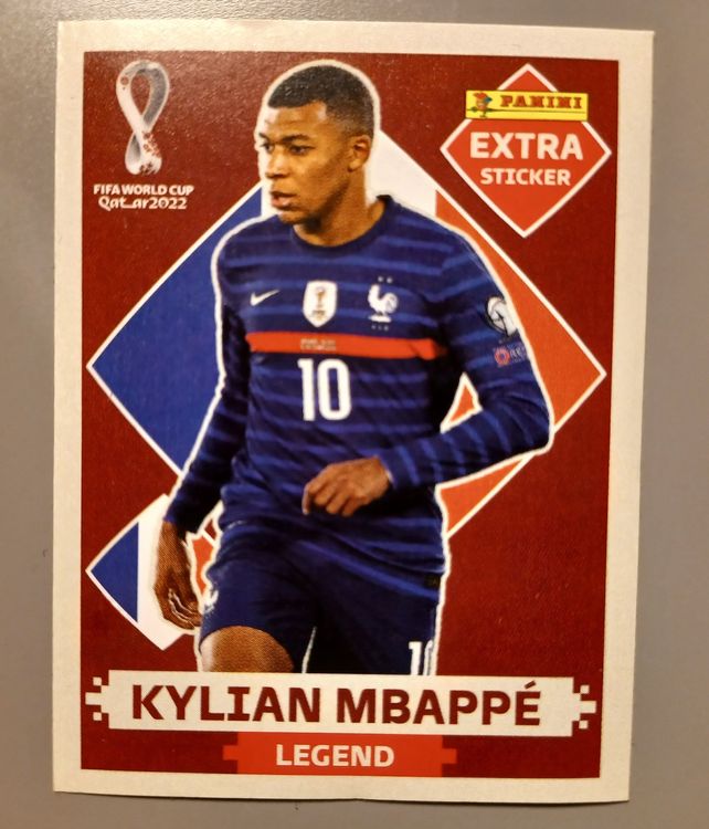 Panini WM 2022 EXTRA STICKER - KYLIAN MBAPPÉ (Base) | Comprare su Ricardo