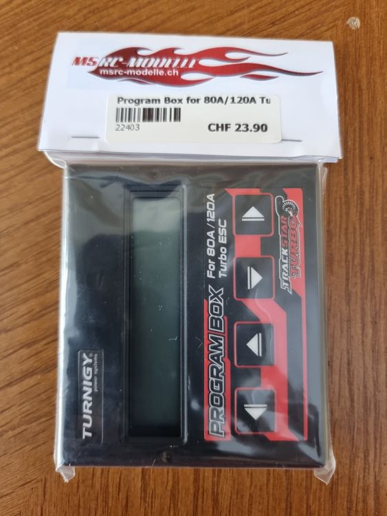Programm Box for 80/120A Turnigy (Neu und originalverpackt) in Rüti für ...