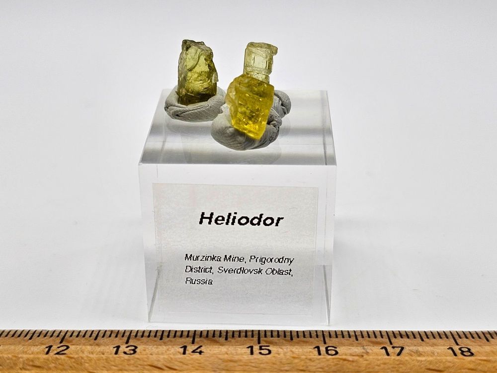 Gemmy Heliodor Murzinka Mine, Prigorodny District, Russia (Gebraucht ...