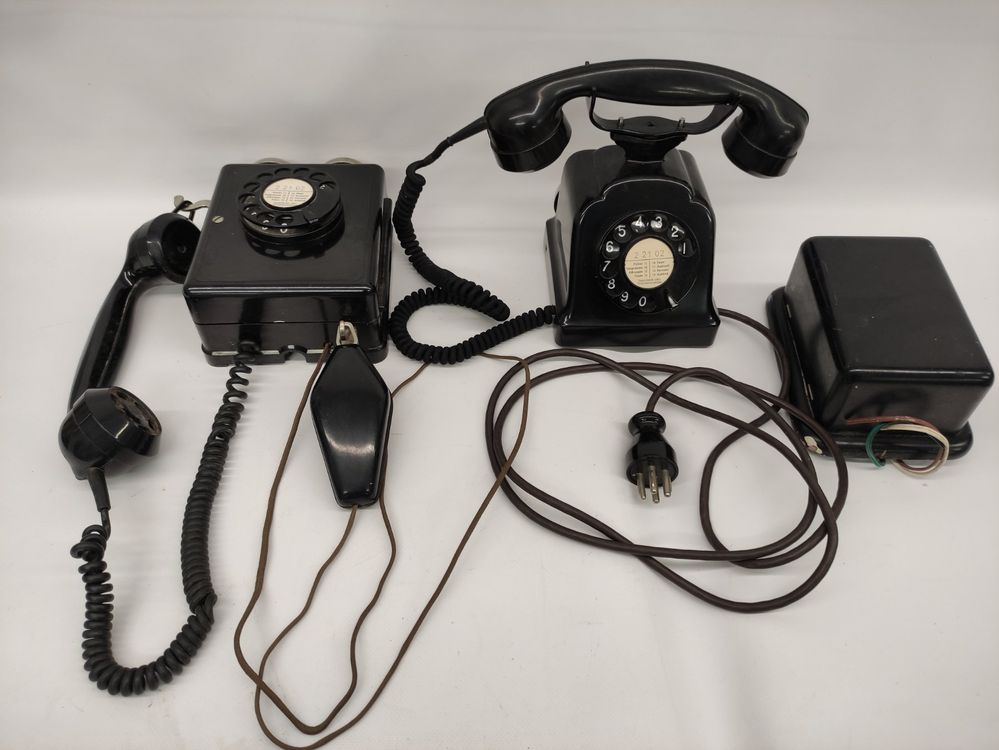 2x Alte Telefon Zenith Wandtelefon Tischtelefon (Gebraucht) in für CHF ...