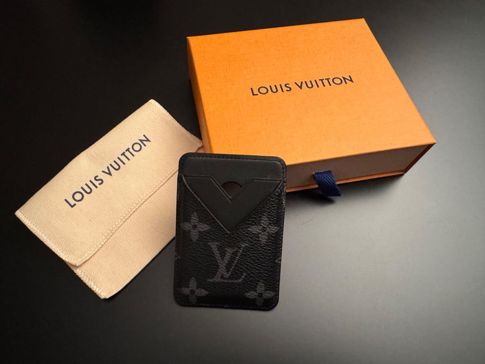 Louis Vuitton Magnet Kartenetui – Monogram Eclipse Canvas (Neu (gemäss ...