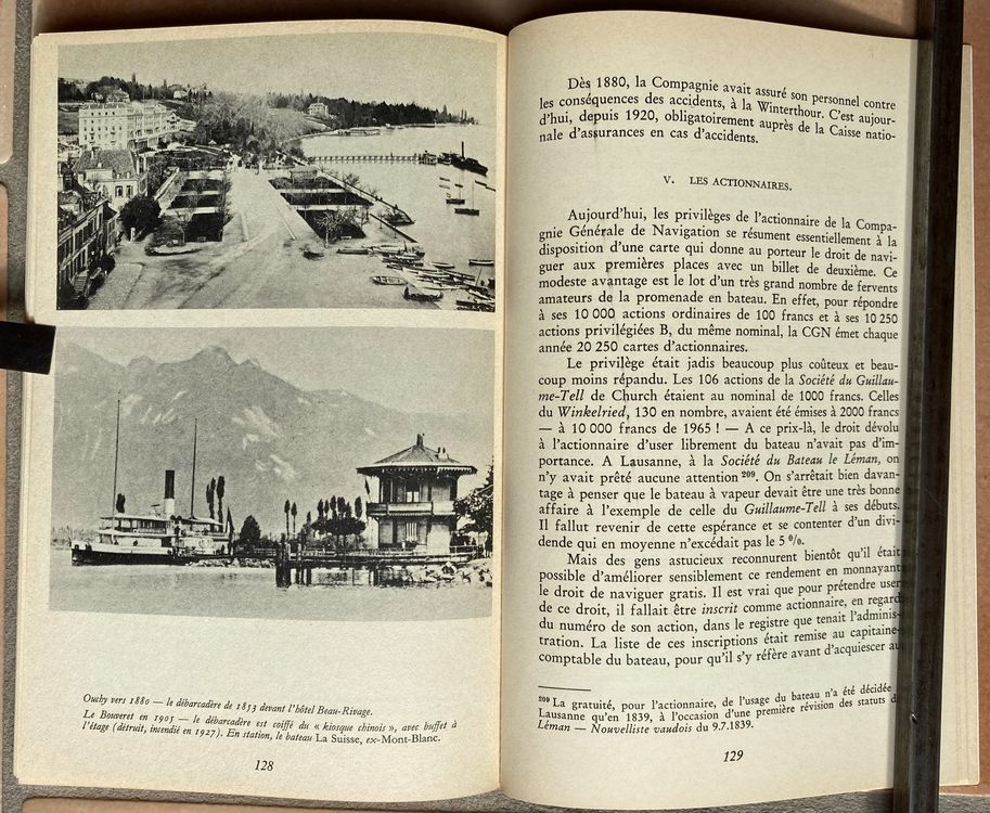 Histoire imagée des Grands Bateaux du Lac Léman - E. Meystre (D ...