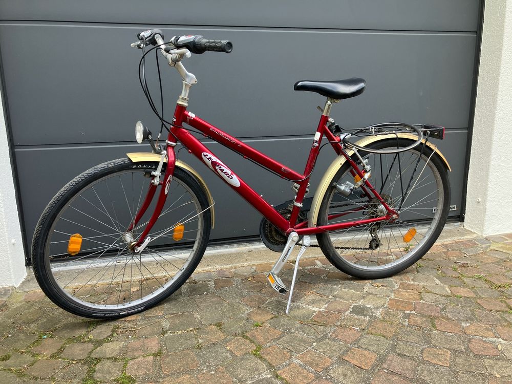 Vintage Velo / Fahrrad Leopard Backstreet 2 rot (Gebraucht) in ...