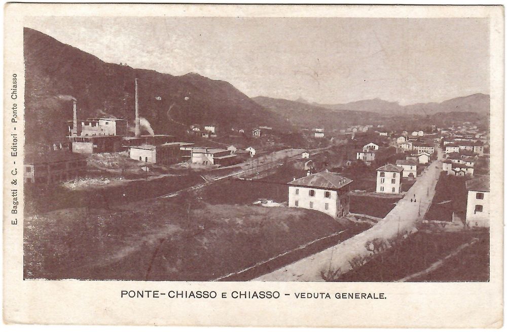 Ansichtskarte Ponte - Chiasso e Chiasso - Veduta Generale (Gebraucht ...