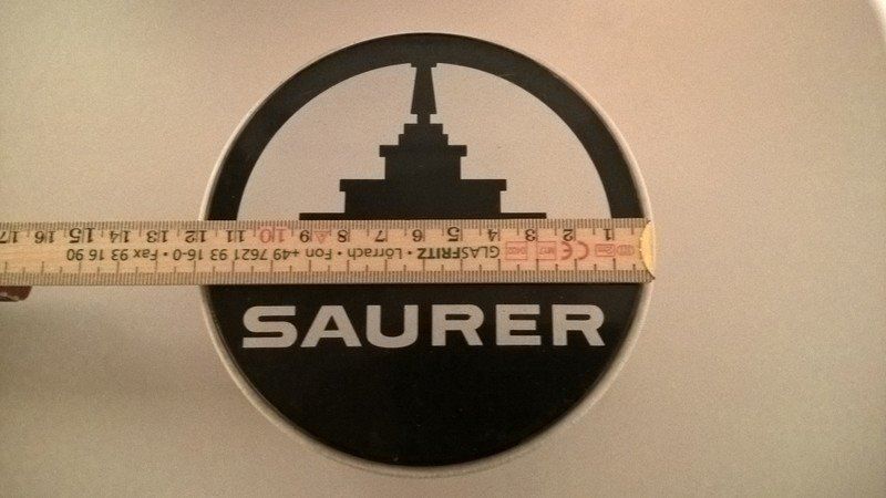 SAURER Logo (Gebraucht) in für CHF 69 – mit Lieferung auf Ricardo kaufen