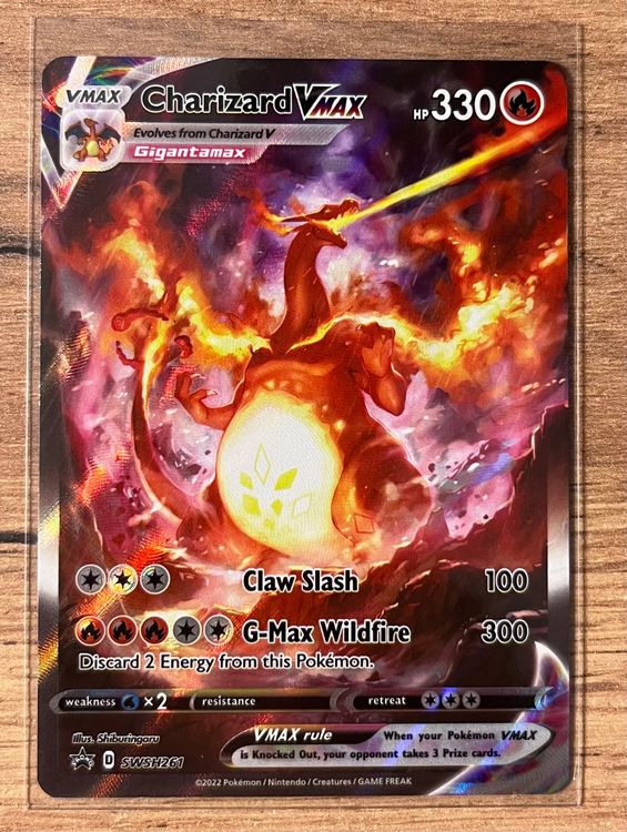 Charizard VMAX Pokemon Ultra Premium UPC Promo SWSH261 | Kaufen auf Ricardo