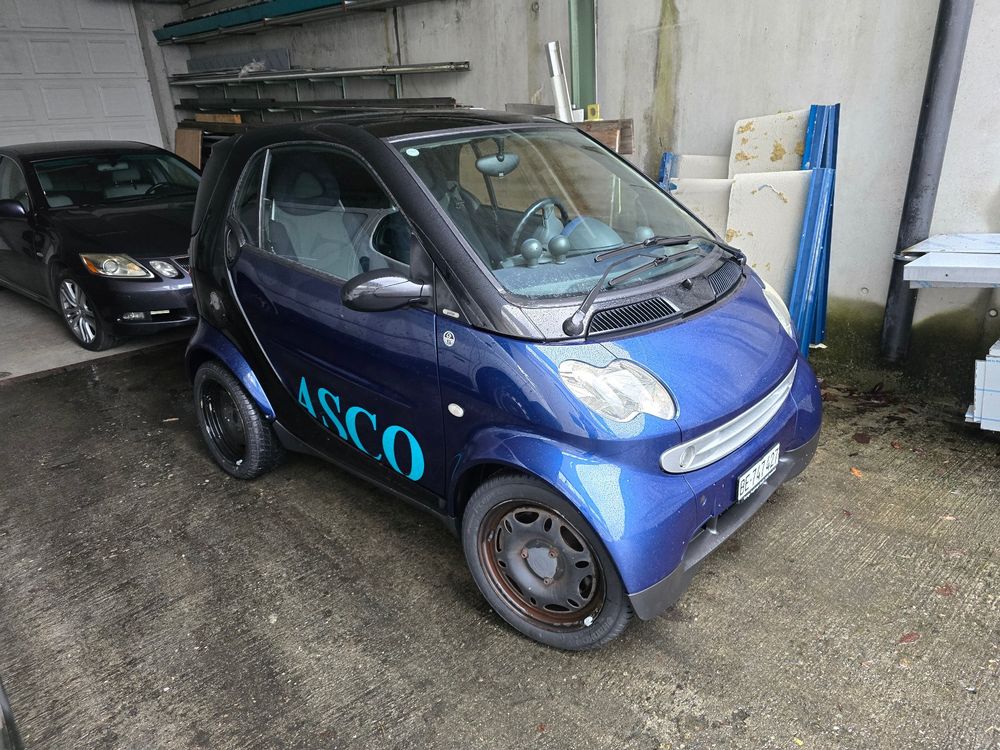 Smart fortwo Micro Compact Car, Blau Met., 155'300km | Kaufen auf Ricardo