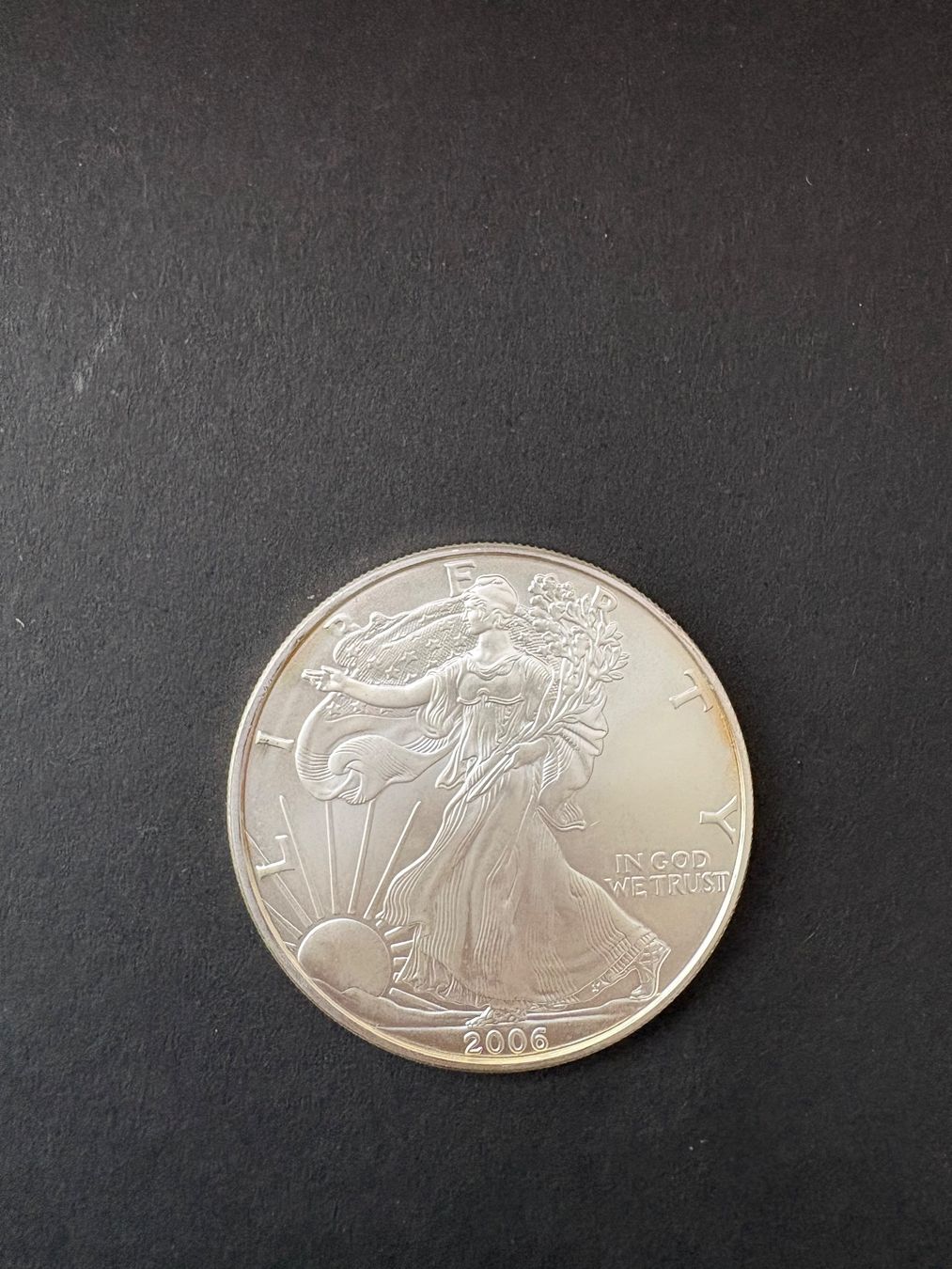 American Eagle 2006 Silbermuenze, 1 Unze Silber (Gebraucht) in ...