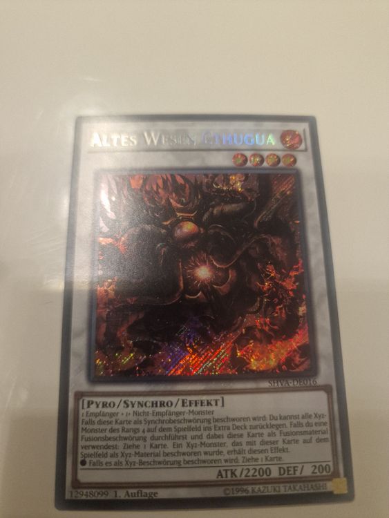 Yugioh Altes Wesen Cthugua (Gebraucht) in Dietikon für CHF 0.5 – mit ...