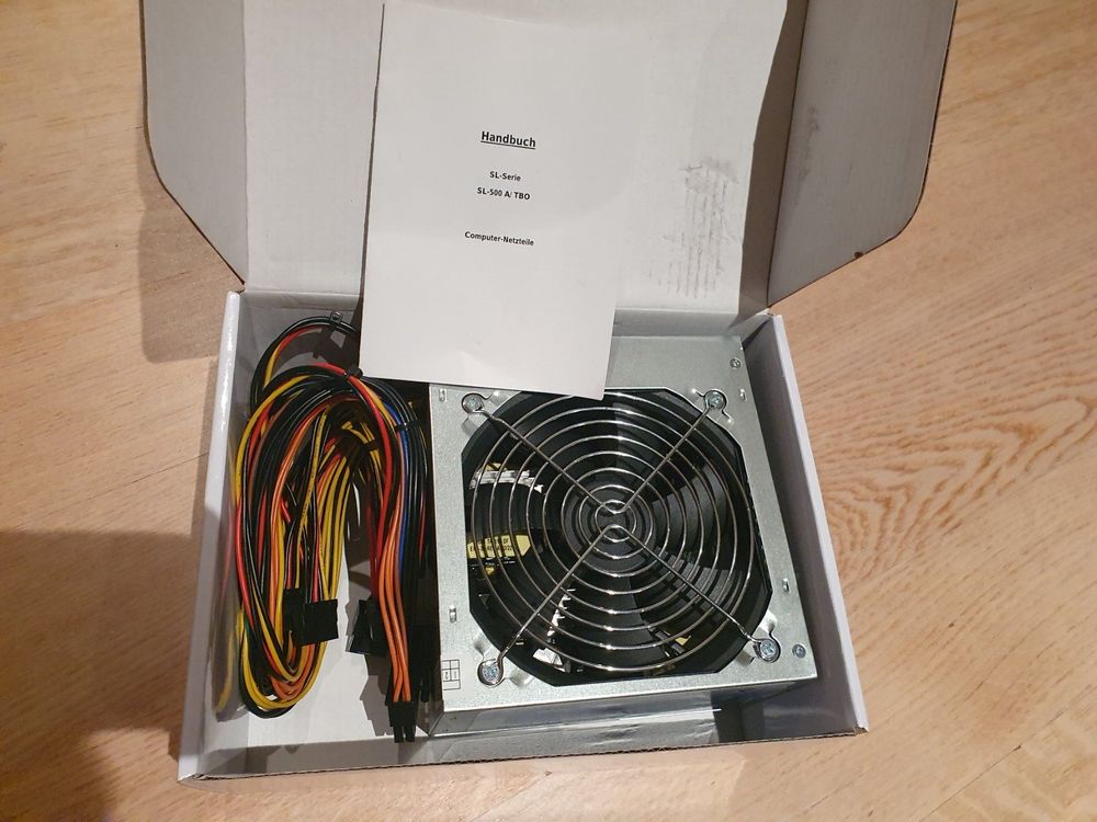 Netzteil SL-500A (500W) für Computer ATX (Neu und originalverpackt) in Landschlacht für CHF 9 ...