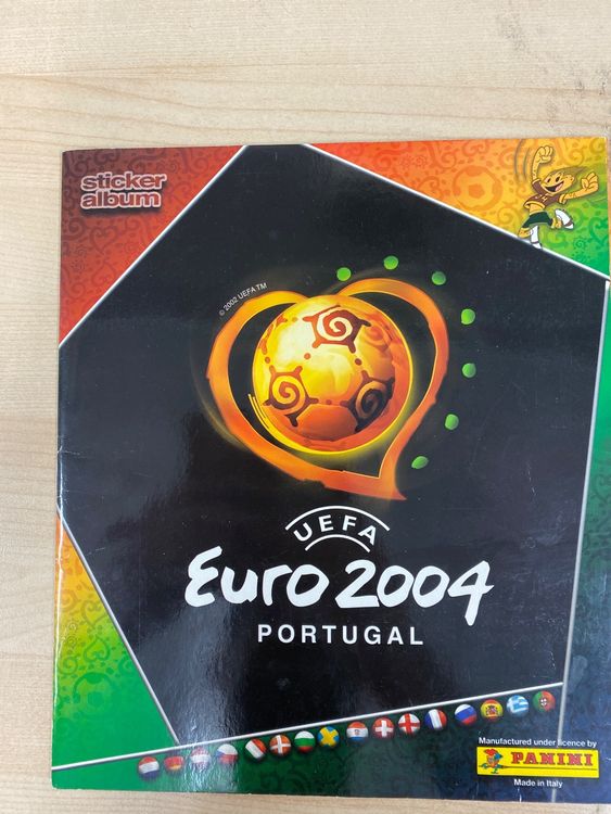 UEFA Euro 2004 Portugal -Panini Album, komplett | Kaufen auf Ricardo