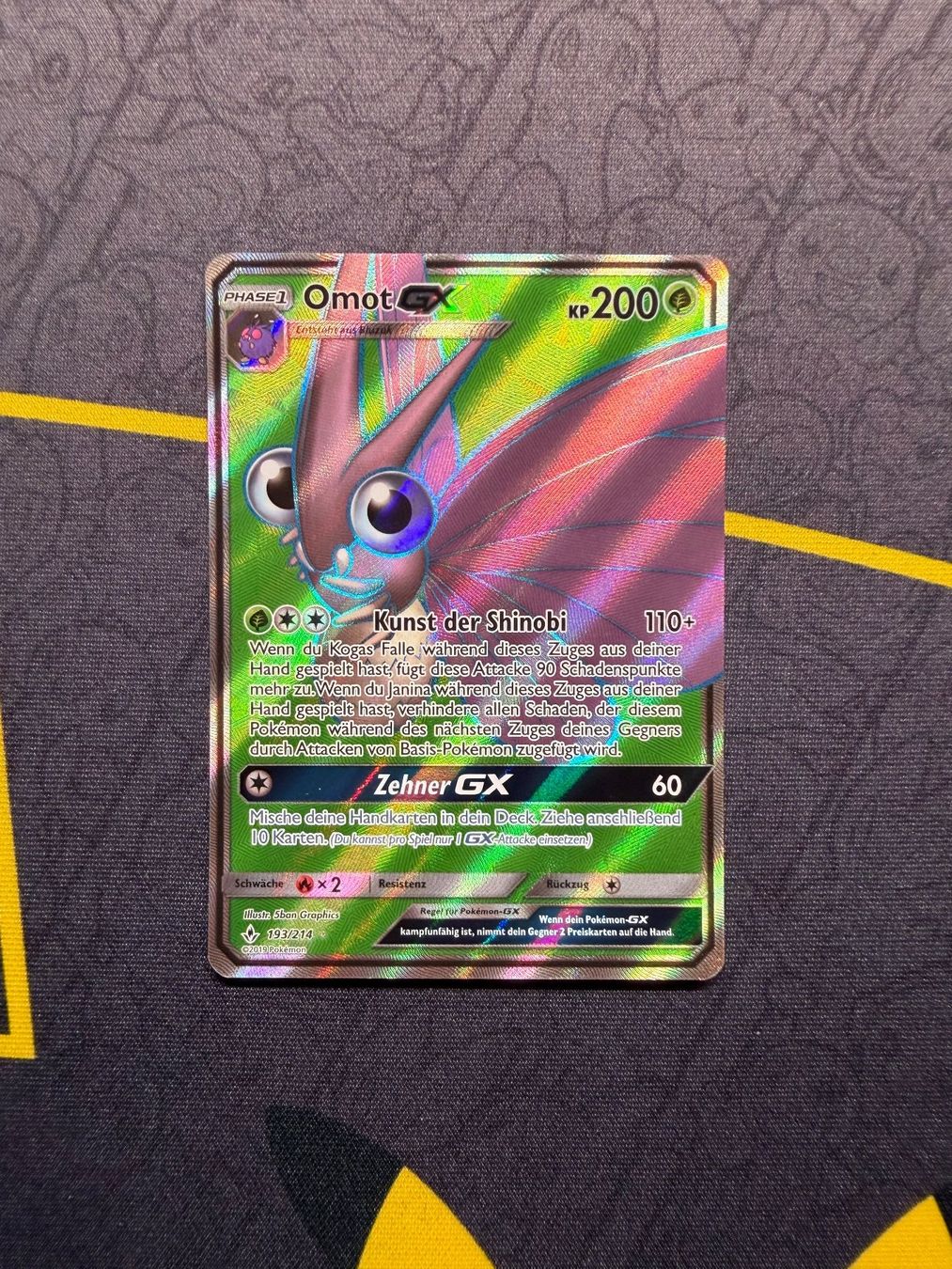 Omot GX 193/214 Pokémon Kräfte im Einklang Deutsch (Gebraucht) in ...