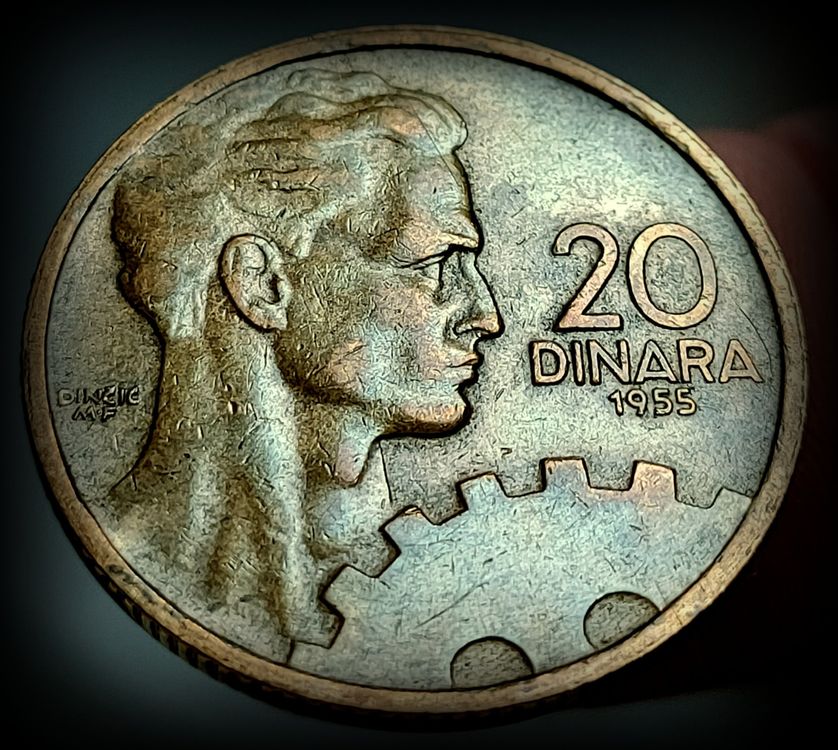 JUGOSLAWIEN 20 DINARA 1955 (Gebraucht) in winterthur für CHF 1 – mit Lieferung auf Ricardo kaufen