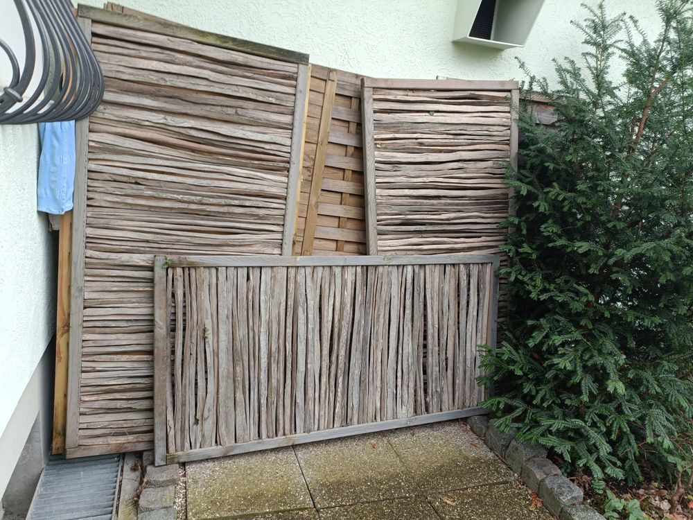 Garten Sichtschutzwande Holz