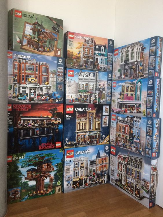 12 Lego Modular Buildings - Creator Expert & Ideas (Neu (gemäss ...