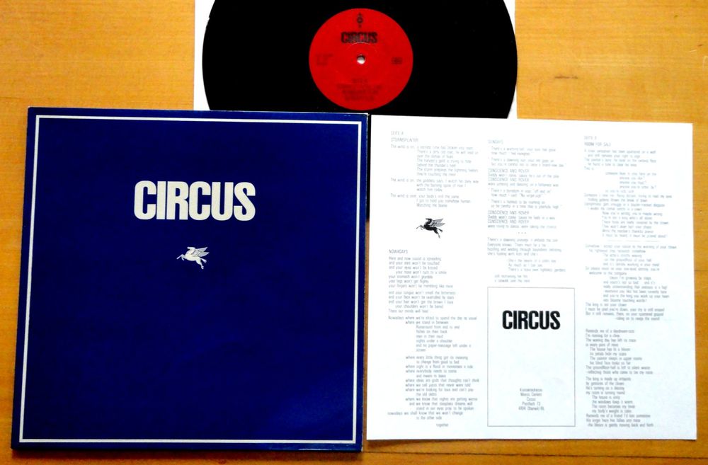 LP CIRCUS same 1976 ZYTGLOGGE 208 SWISS PROG ROCK rar (Gebraucht) in Kesswil für CHF 40 – mit ...