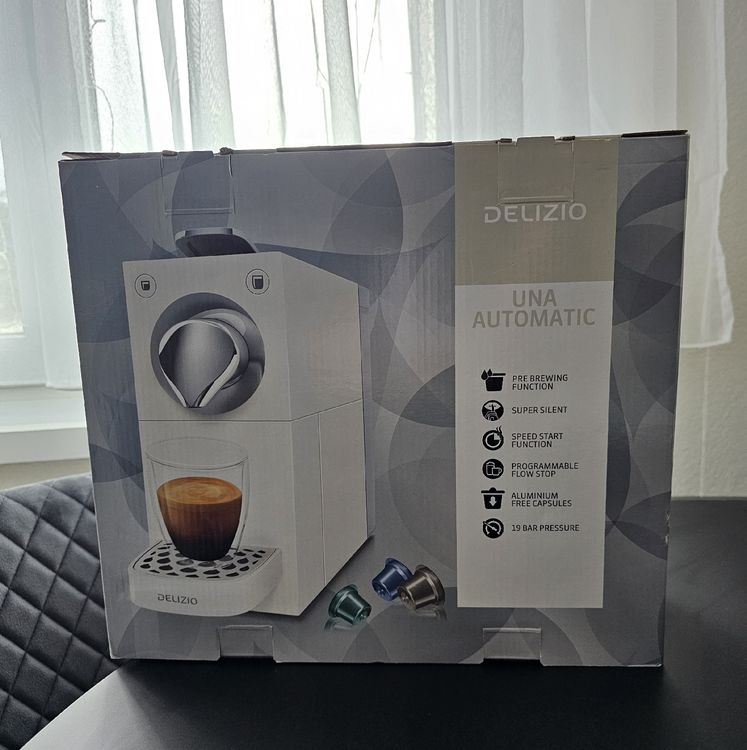 Delizio UNA Kaffeemaschine Purple NEU & OVP (Neu und originalverpackt ...