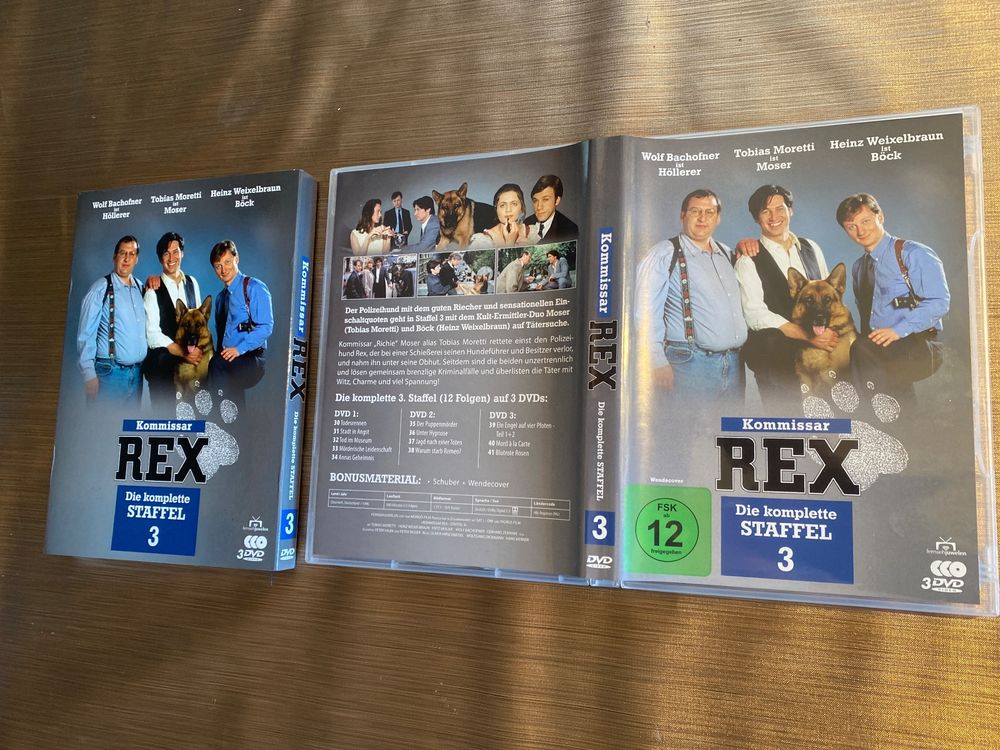 Kommissar Rex - Die komplette Staffel 3 (Gebraucht) in Teufenthal AG ...