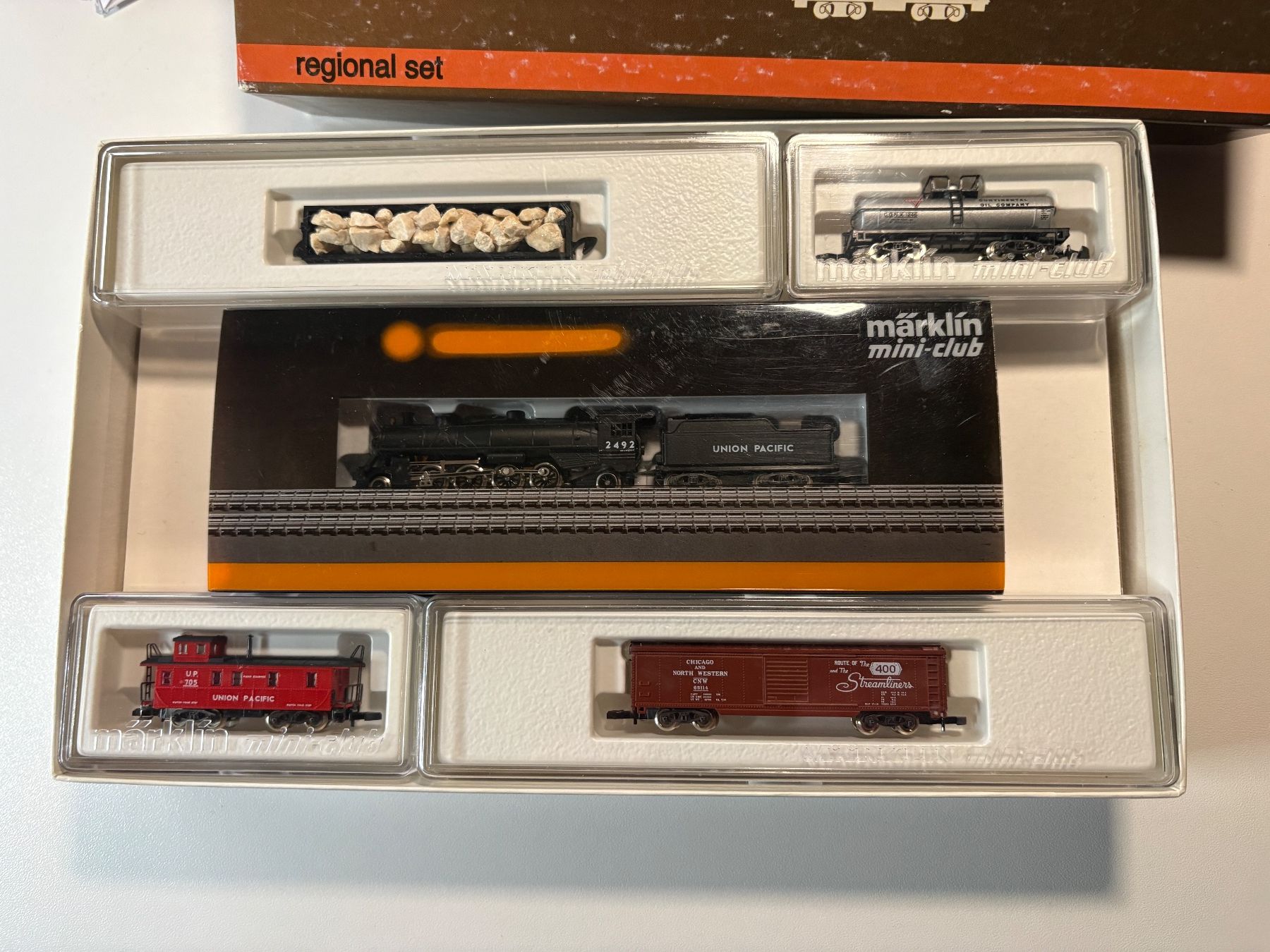 MÄRKLIN SPUR Z 88807,2 UNION PACIFIC REGIONAL SET (Gebraucht) in ...