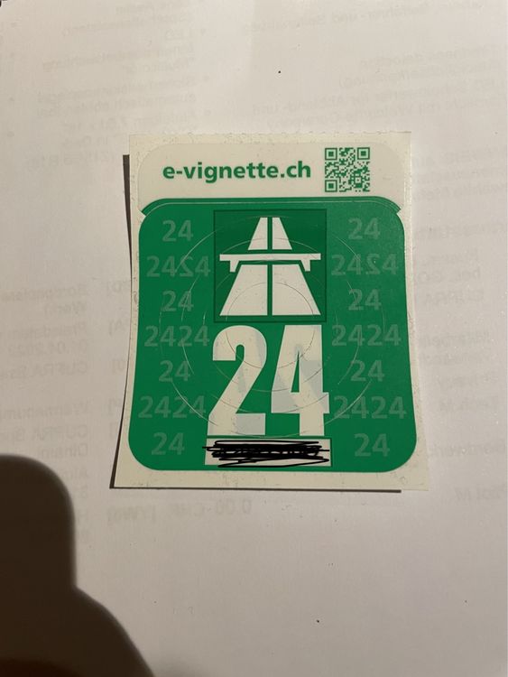 Autobahnvignette 2024 | Kaufen auf Ricardo