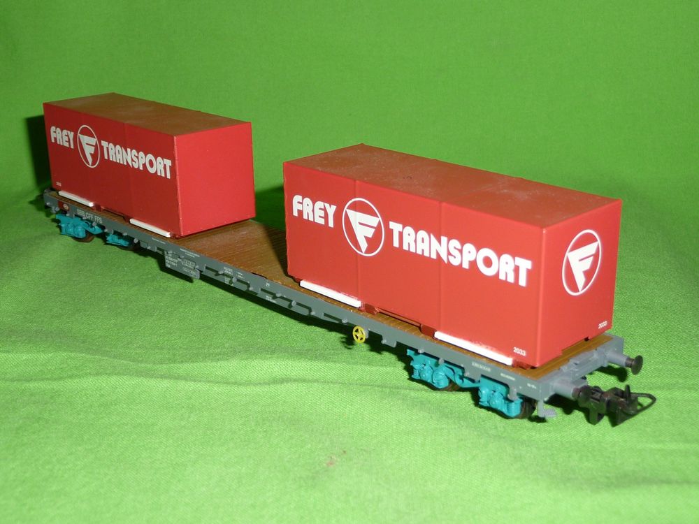 SBB Typ Sgss 009-1 von HAG Pritschen-Container FREY Relex-K | Kaufen ...