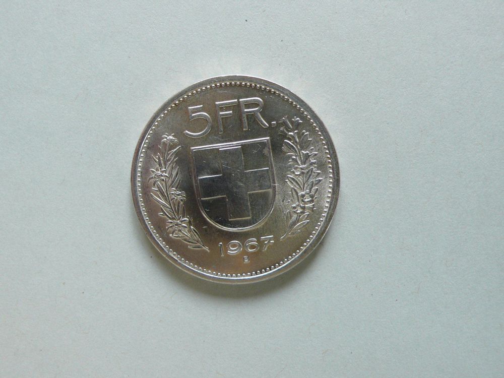 5 Franken 1967 (Gebraucht) in Meilen für CHF 7 – mit Lieferung auf Ricardo kaufen