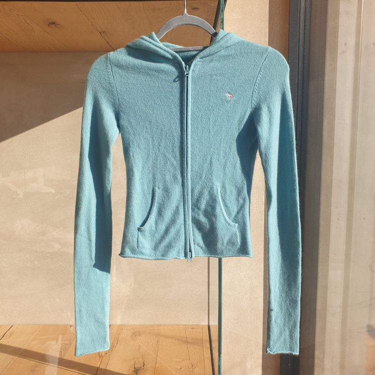 🐸 90% KASCHMIR KAPUZENJACKE S EZRA FITCH / JÄGGLI / HOODIE (Neu (gemäss ...