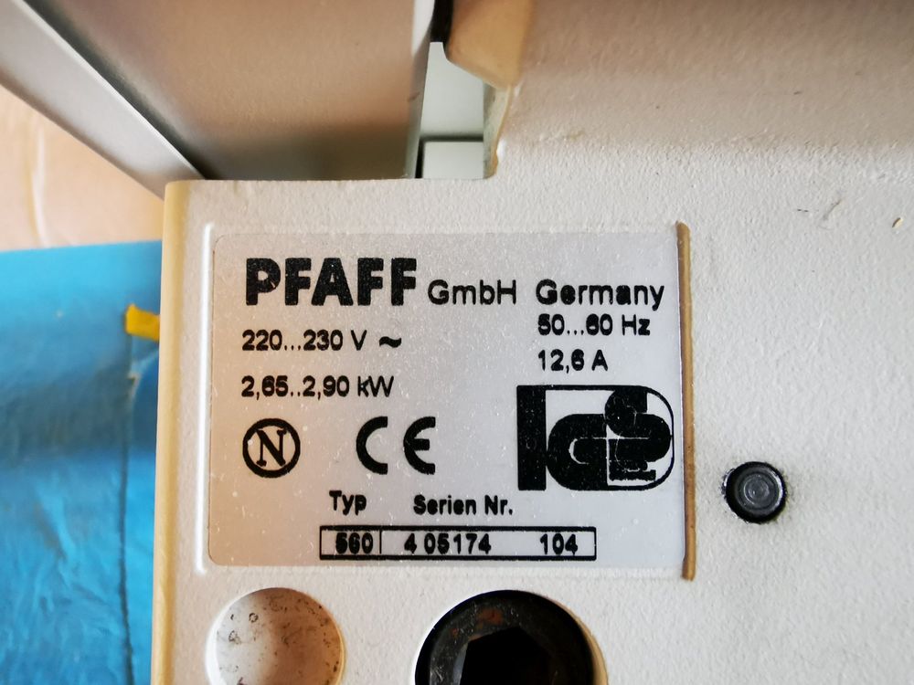 Bügelmaschine PFAFF steam ironer 560 (Heißmangel) | Kaufen auf Ricardo