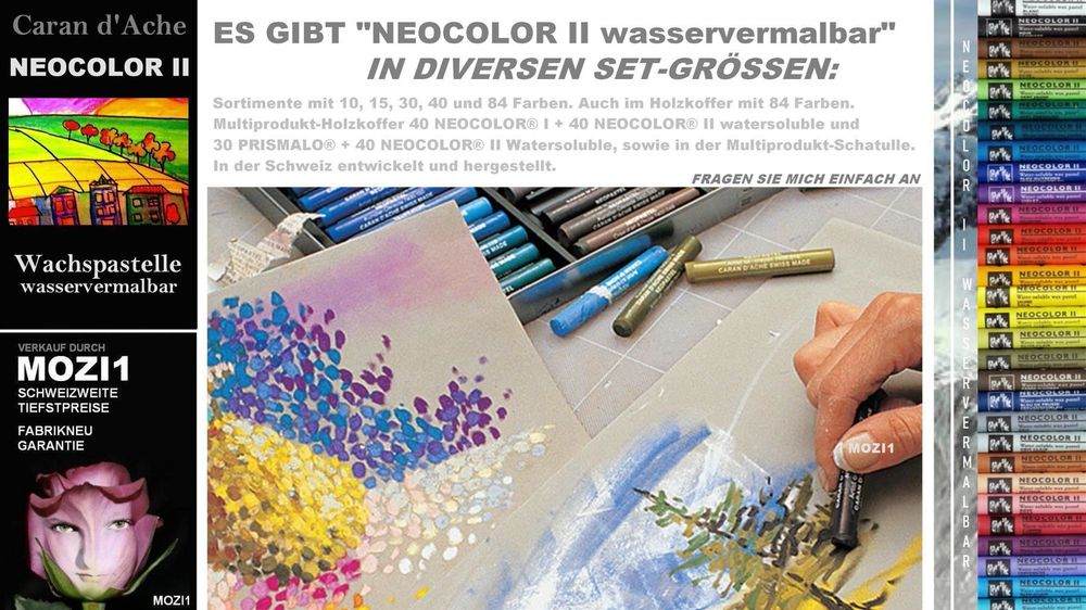 NEOCOLOR II sonder-SET 10 ** SOMMER ** (Neu und originalverpackt) in ...