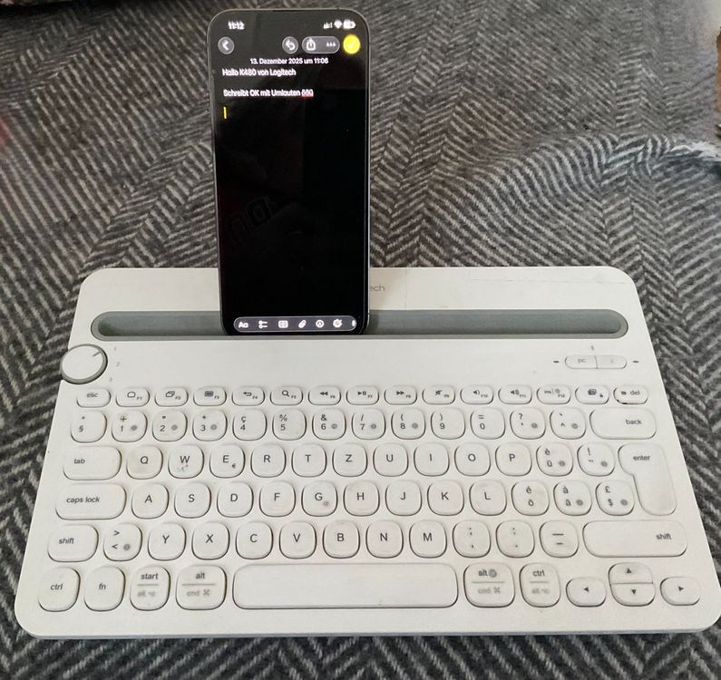 Logitech K480 Bluetooth Multidevice Tastatur (Gebraucht) in Bern für ...