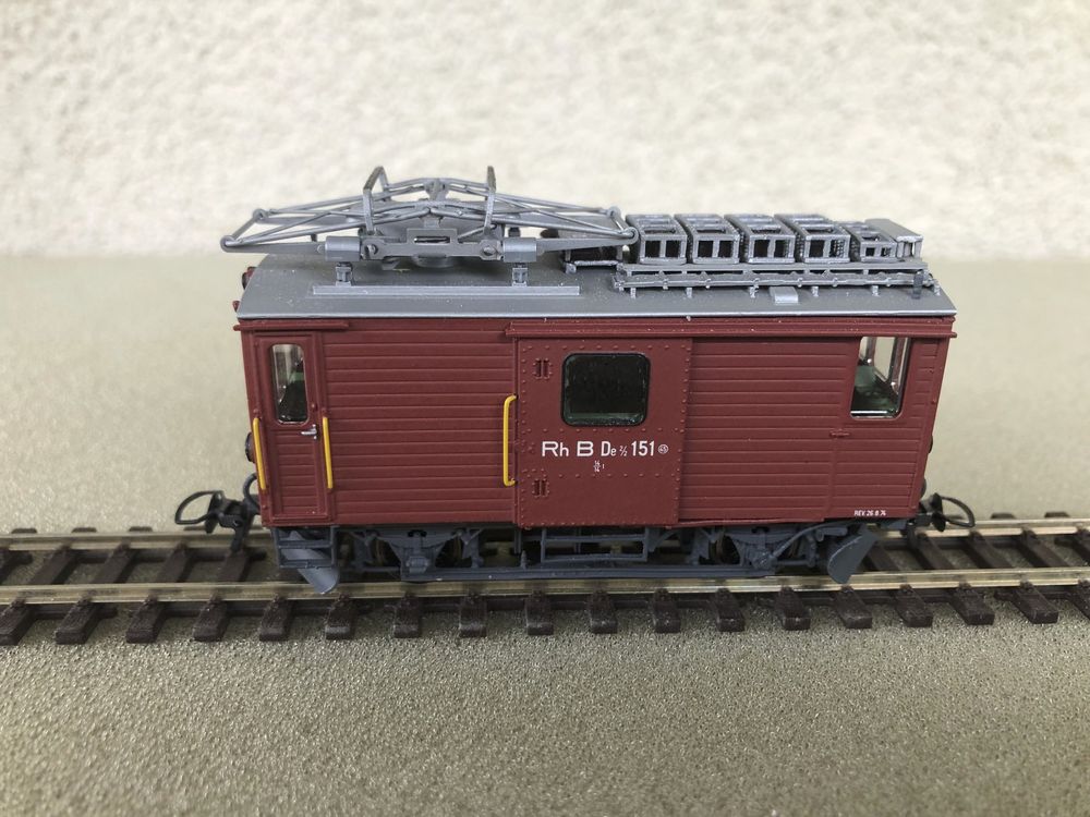 BEMO 1377 125 De 2/2 151 RhB "Metal Collection" HOm Digital (Gebraucht ...