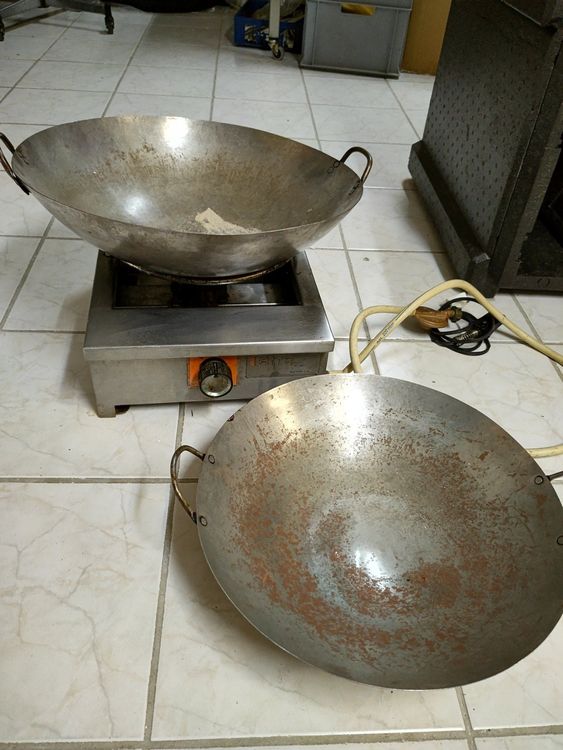 WOK GAS STATION GASTRO PROFI 50CM WOK CATERING (Gebraucht) in ...