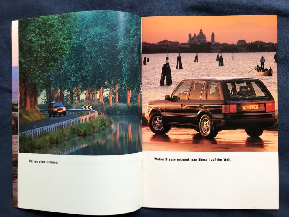 Prospekt Range Rover II P38A; 2.5 DT, 4.0 SE, 4.6 HSE; 1995 (Neu ...