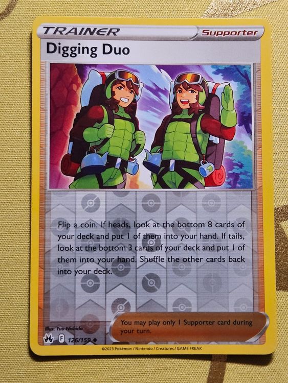 Crown Zenith - Digging Duo 126/159 (Gebraucht) in Bellinzona für CHF 0. ...