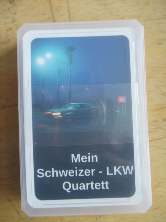 Mein Schweizer LKW Quartett 32 Karte (Neu und originalverpackt) in Herznach für CHF 18 – mit ...
