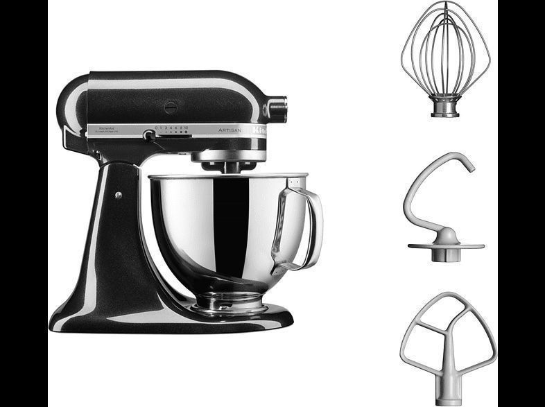 KITCHENAID Artisan KSM125 Küchenmaschine mit Spritzschutz | Kaufen auf ...