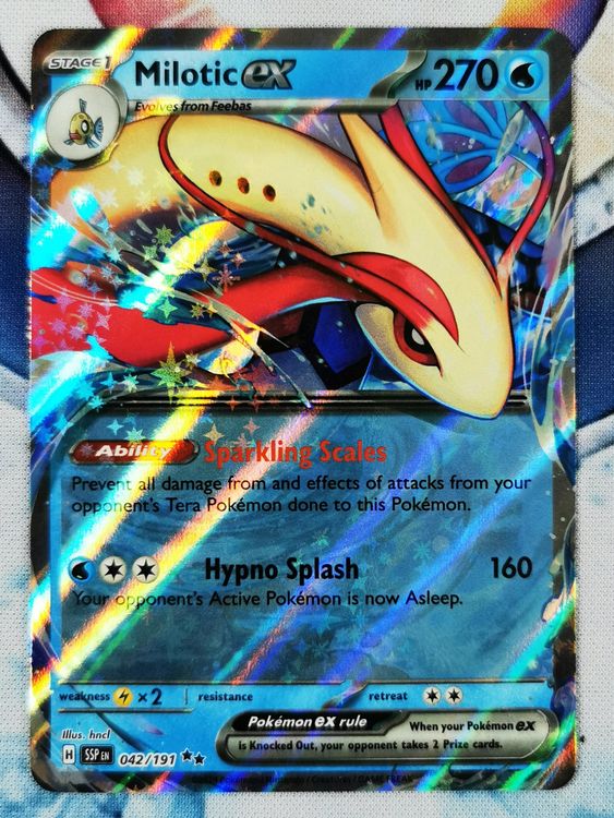 Pokémon Milotic ex 042/191 Surging Sparks EN (Neu (gemäss Beschreibung ...