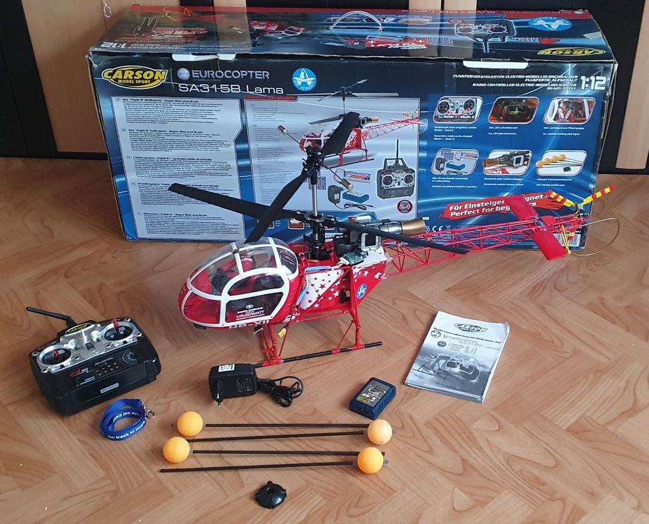 Carson Lama SA 315B Super Size "Air Zermatt", 2,4 GHz (N° 1) (Gebraucht ...