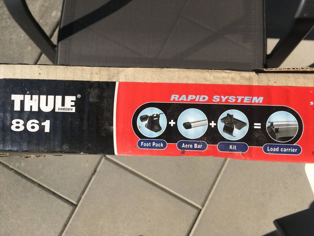 Thule 861Rapid System Aluschienenprofil (Neu und originalverpackt) in ...