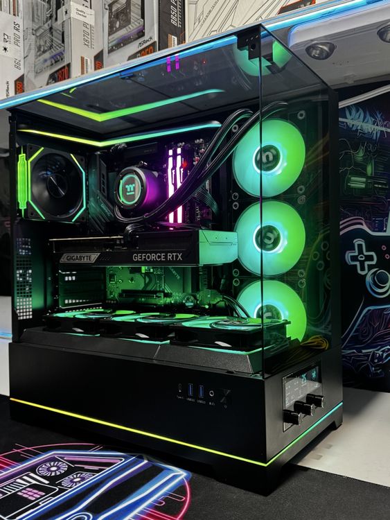 Gaming pc 5070 Ti + 7800X3D 1 tb pcie4 32 ram (Neu und originalverpackt ...