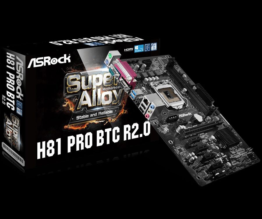 AsRock H81 Pro BTC R2.0 inkl. CPU *NEU* | Kaufen auf Ricardo